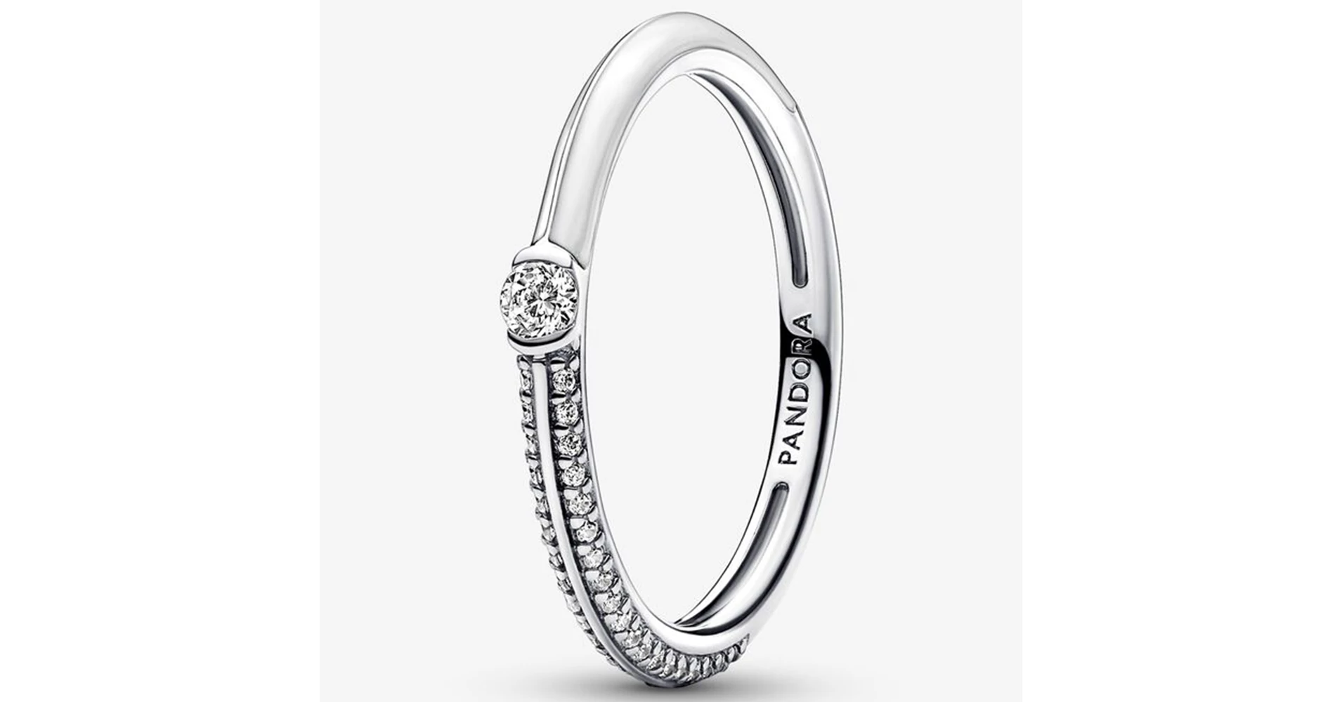 Pandora Me pavé & fehér gyűrű - 192528C02-48 - Pandora gyűrűk