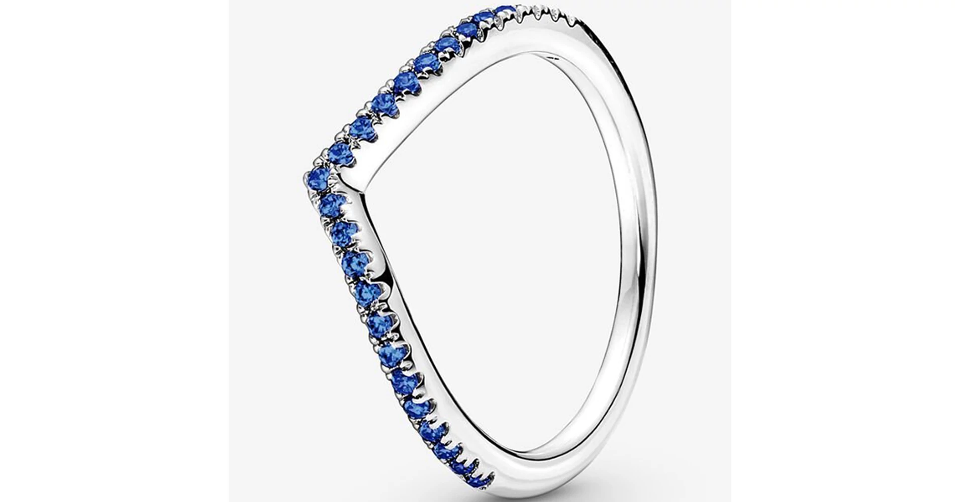 Pandora kék ragyogó kívánság gyűrű - 196316C02-54 - Pandora gyűrűk