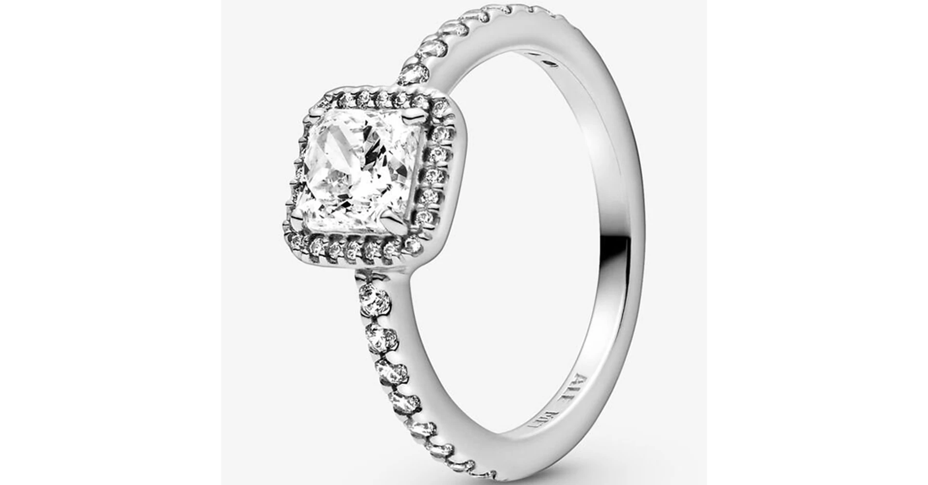 Pandora ezüstgyűrű cirkóniával - 198863C01-48 - Pandora gyűrűk