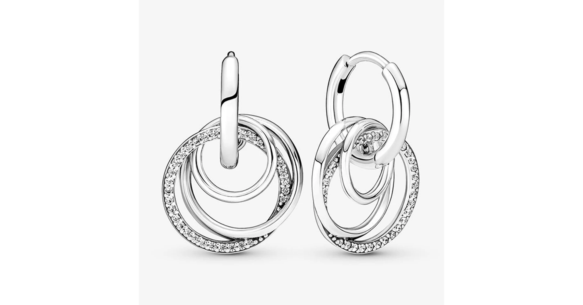 Pandora család mindörökké karika fülbevaló - 291156C01 - Pandora fülbevalók