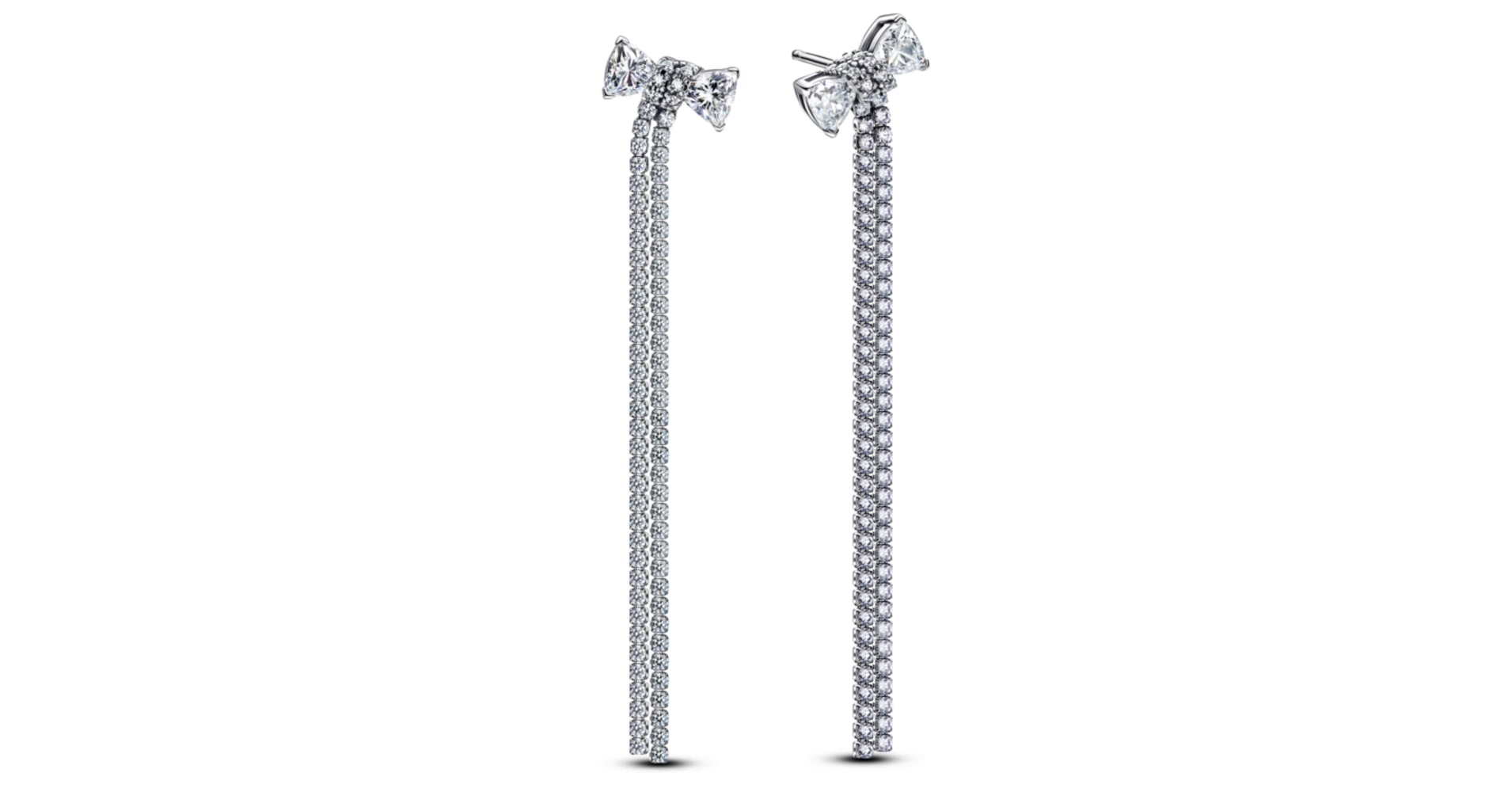 Pandora Pavé masni függő fülbevaló - 293544C01 - Pandora fülbevalók