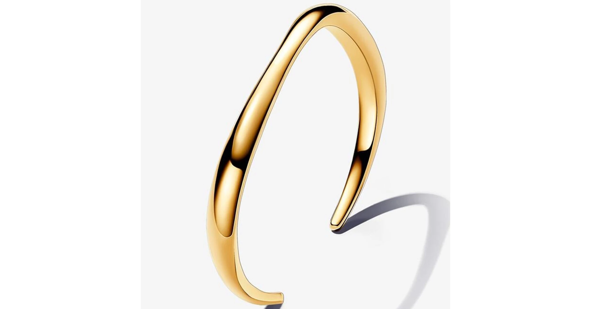 Pandora organikus formájú nyitott karperec - 563310C00-1 - Pandora karkötők