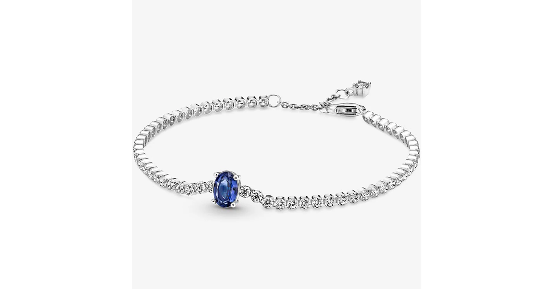 Pandora kék szikrázó pavé teniszkarkötő - 590039C01-16 - Pandora karkötők