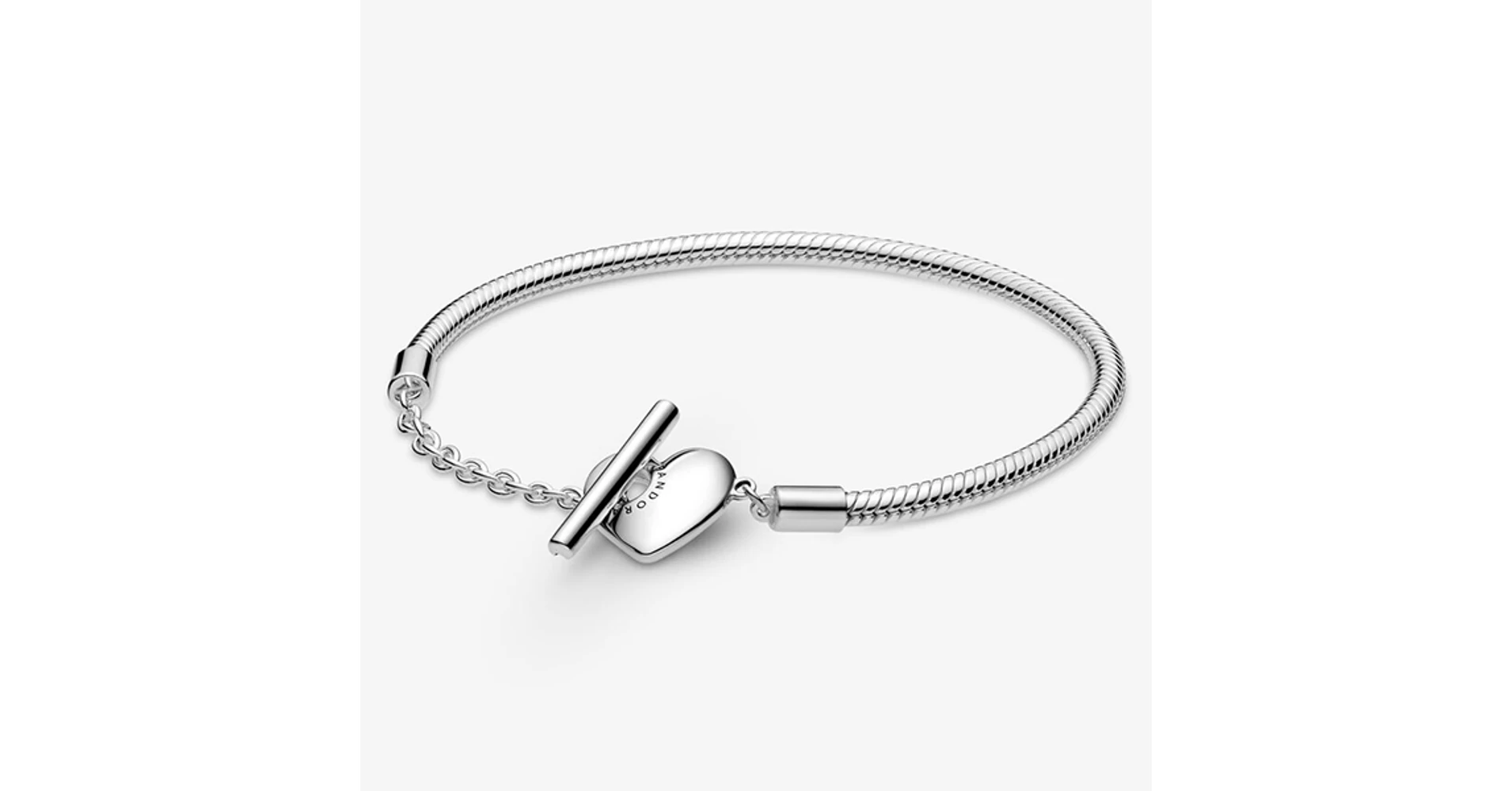 Pandora szíves T-kapcsos karkötő - 599285C00-16 - Pandora karkötők