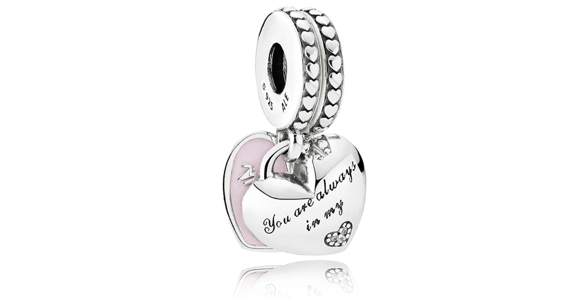 Pandora anya & lánya szíves függő - 792072EN40 - Pandora függők