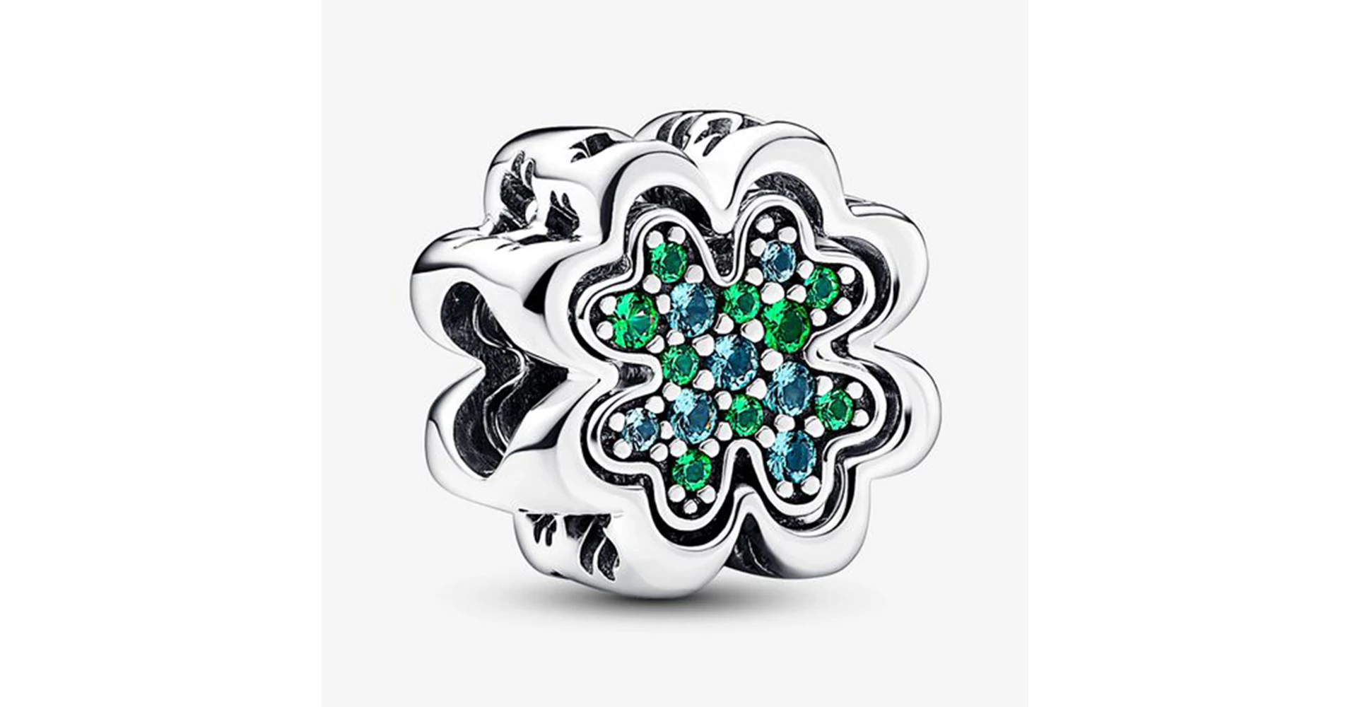 Pandora szétszedhető négylevelű lóhere charm - 792752C01 - Pandora charmok