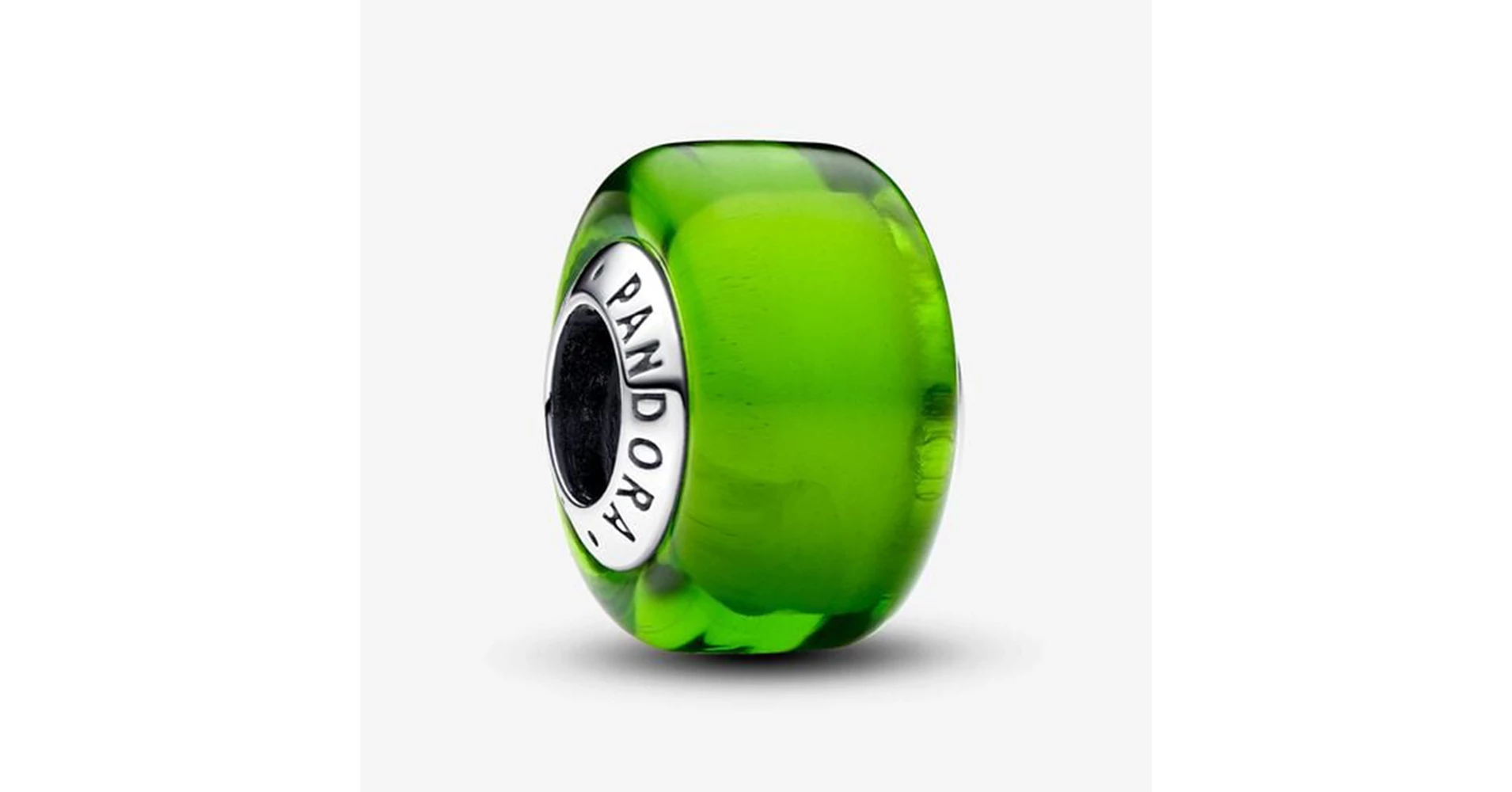 Pandora zöld mini muránói üveg charm - 793106C00 - Pandora charmok