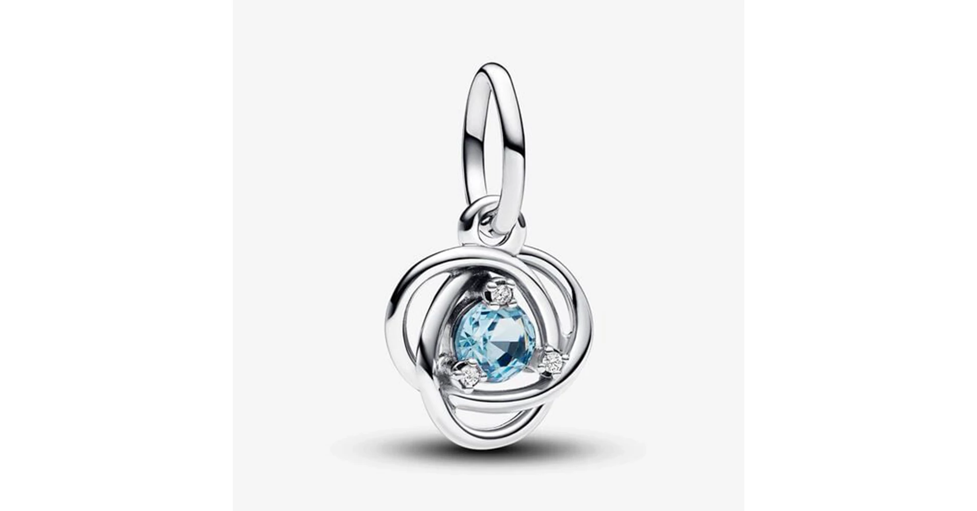 Pandora márciusi tengerkék születésköves függő - 793125C03 - Pandora ...
