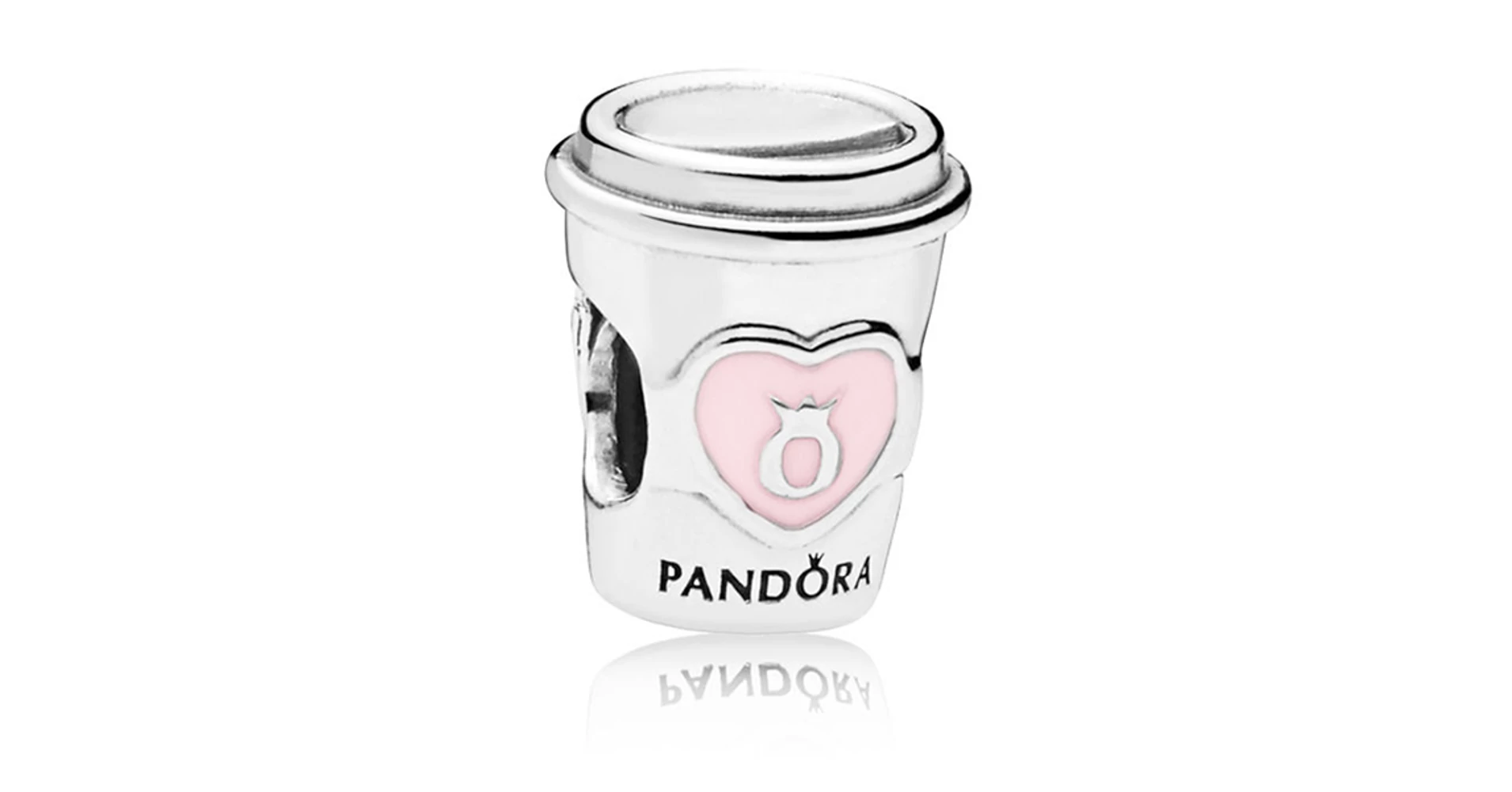 Pandora kávé elvitelre charm - 797185EN160 - Pandora charmok