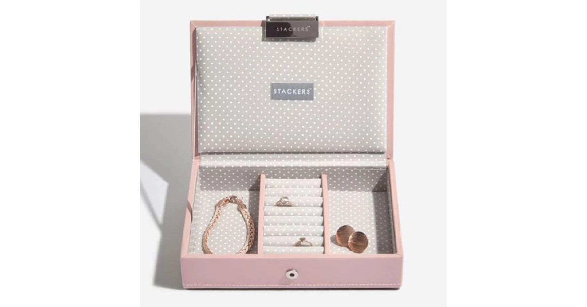 Stackers mályva színű mini fedeles ékszerdoboz - 70810 - Stackers ékszertartó dobozok