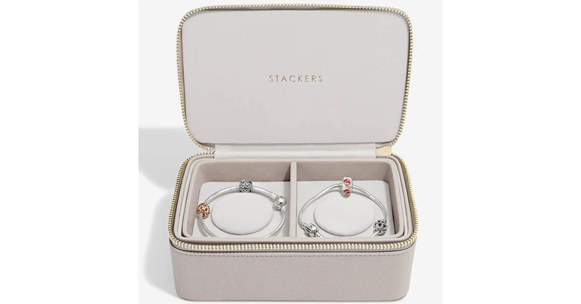 Stackers drapp charmos utazó tok - 74192 - Stackers ékszertartó dobozok