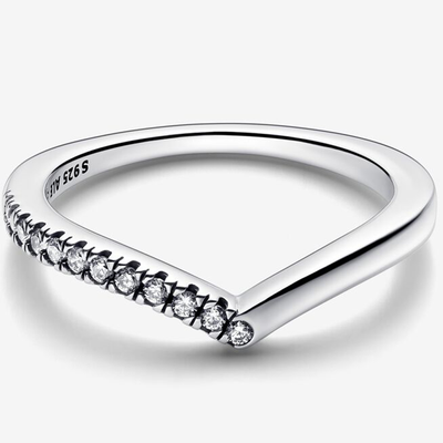 Pandora ezüst időtlen ragyogás gyűrű - 192394C01-48 - Pandora gyűrűk