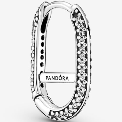 Pandora ME Pavé láncos fél pár fülbevaló - 299682C01 - Pandora fülbevalók