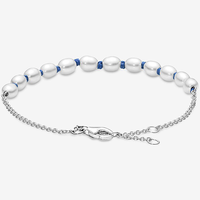 Pandora édesvízben tenyésztett gyöngyös karlánc - 591689C01-16 ...