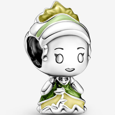 Pandora Disney, A hercegnő és a béka Tiana charm - 799510C01 - Pandora ...