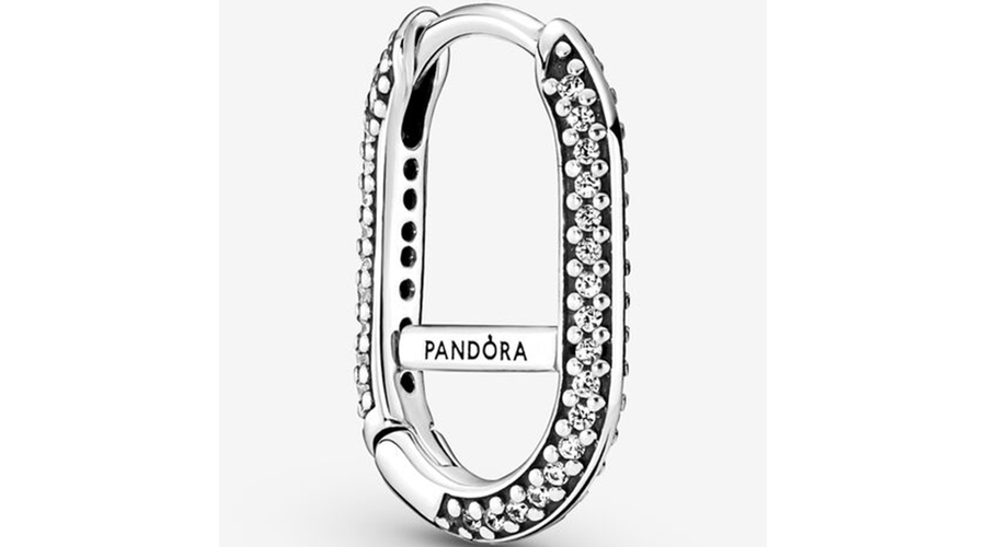 Pandora ME Pavé láncos fél pár fülbevaló - 299682C01 - Pandora fülbevalók