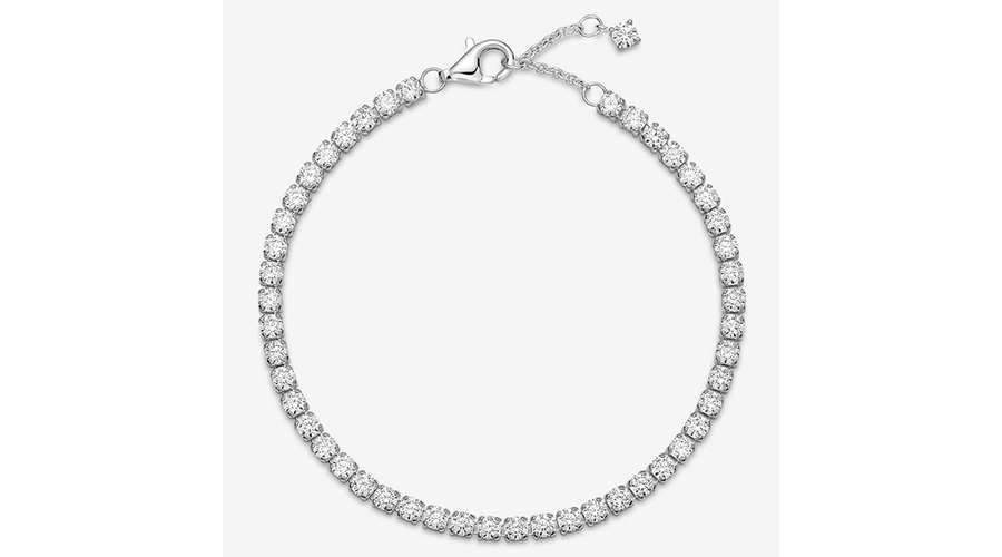 Pandora csillogó ezüst tenisz karlánc - 591469C01-16 - Pandora karkötők