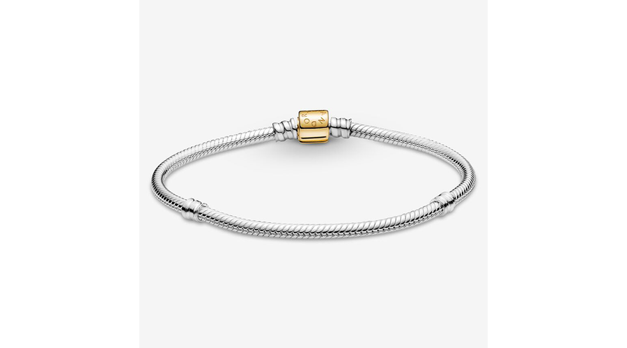 Pandora kéttónusú hengercsatos karkötő - 599347C00-16 - Pandora karkötők