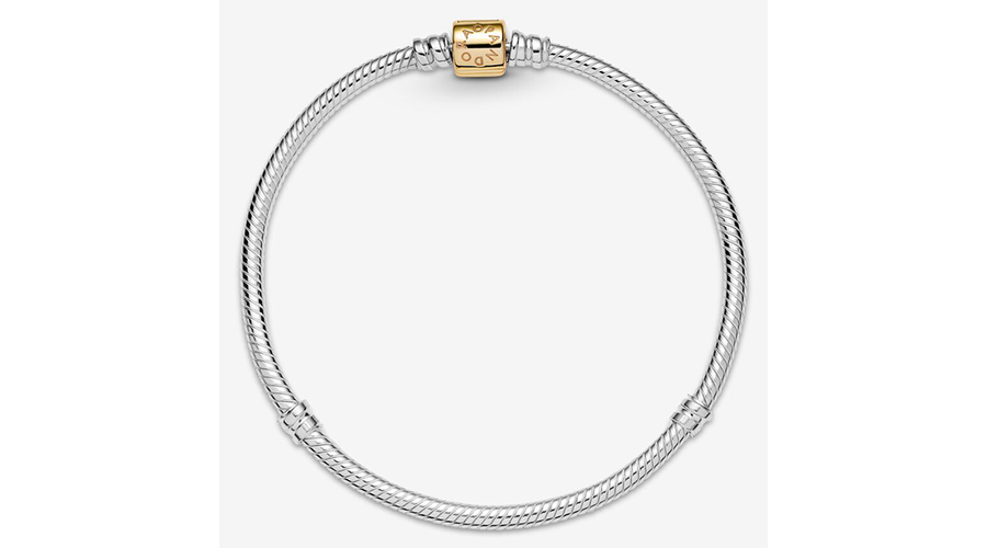 Pandora kéttónusú hengercsatos karkötő - 599347C00-16 - Pandora karkötők