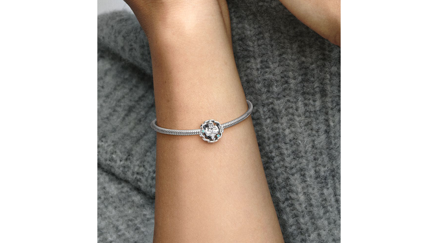 Pandora Disney Aladdin sötétben világító Jázmin hercegnő & Gin charm ...