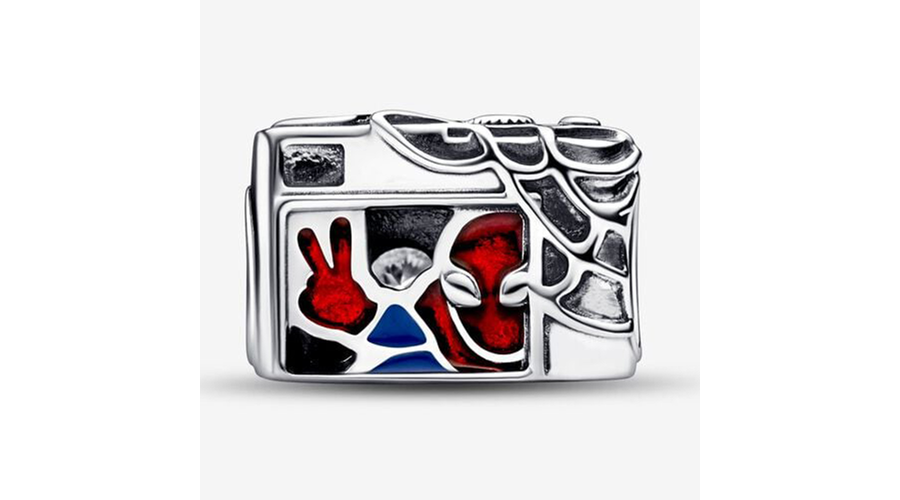 Pandora Marvel Pókember fényképezőgép charm - 792352C01 - Pandora charmok