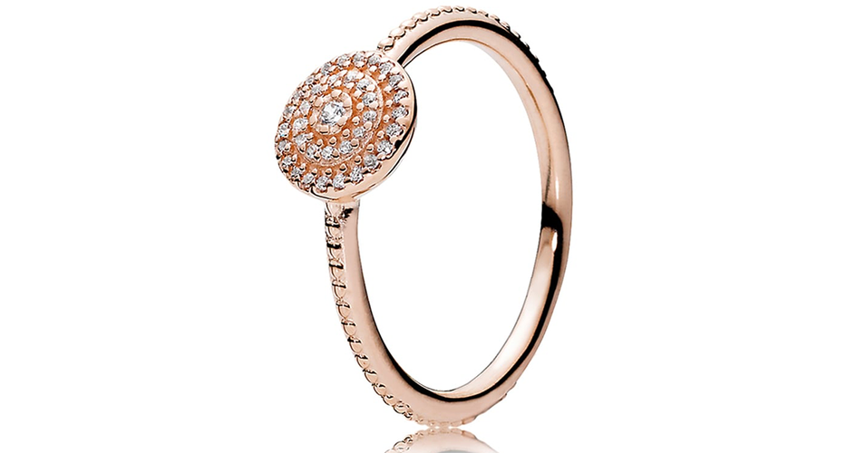 Pandora sugárzó elegancia gyűrű - 180986CZ - Pandora gyűrűk