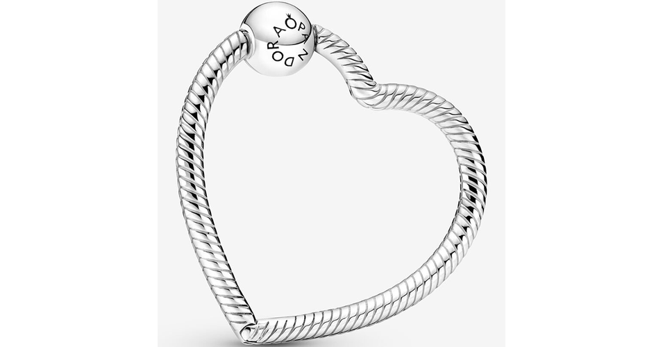 Pandora Moments szív charmhordozó medál - 399505C00 - Pandora medálok