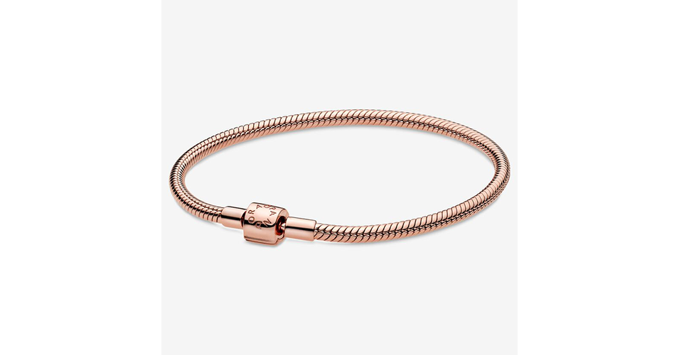 Pandora hengerkapcsos kígyólánc karkötő - 588781C00-21 - Pandora karkötők