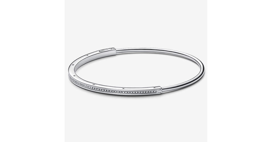 Pandora ezüst Signature I-D karperec - 592313C01-1 - Pandora karkötők