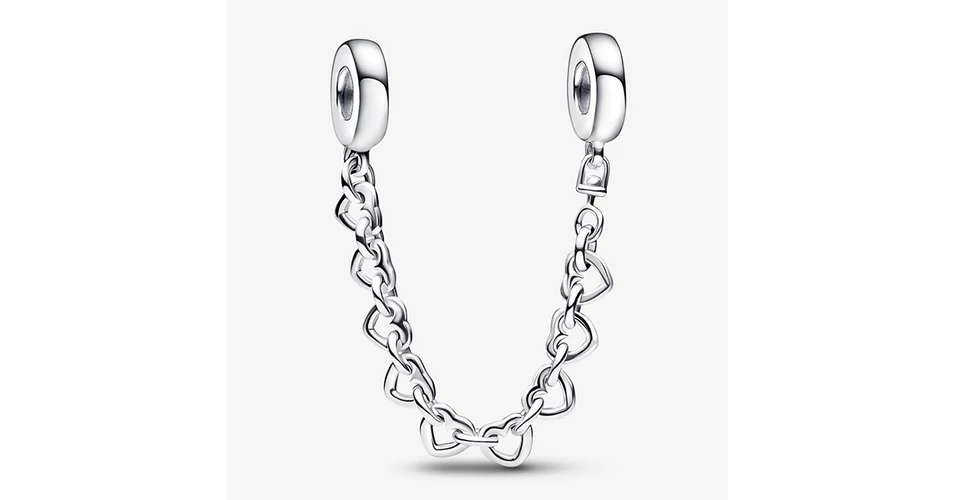 Pandora egymásba kapcsolt szívek biztonsági lánc - 792274C00-05 ...