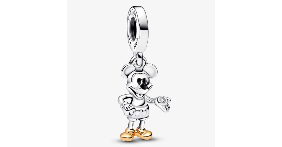 Pandora Disney 100. évfordulós Mickey egér függő - 792812C01 - Pandora ...