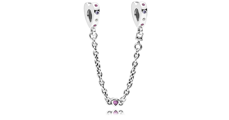 Pandora fényes szív biztonsági lánc - 797245NRPMX - Pandora biztonsági ...