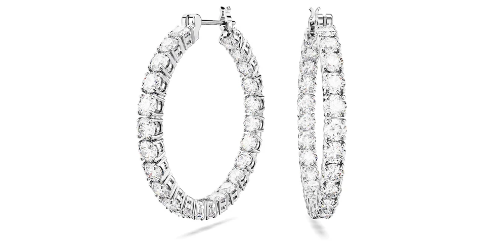 Swarovski Matrix karika fülbevaló - 5647715 - Swarovski fülbevalók