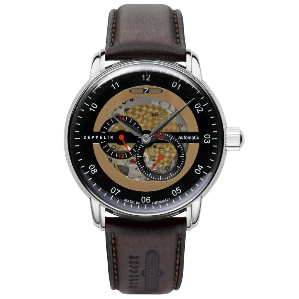 Zeppelin férfi óra - 8664-5- New Captain's Line - Klasszikus órák